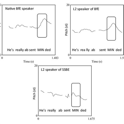 Illustration Of Cross Linguistic Differences Between Belfast English
