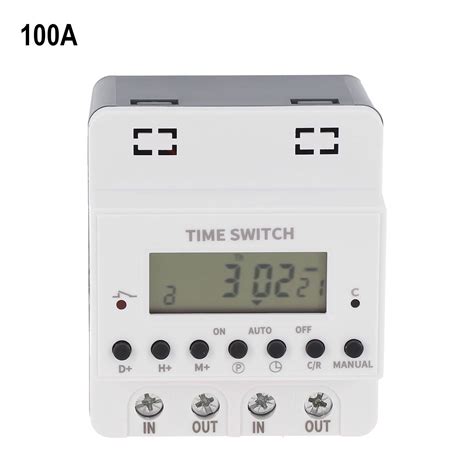 digital timer switch relay kg316t ac220v 60a 100a electronic