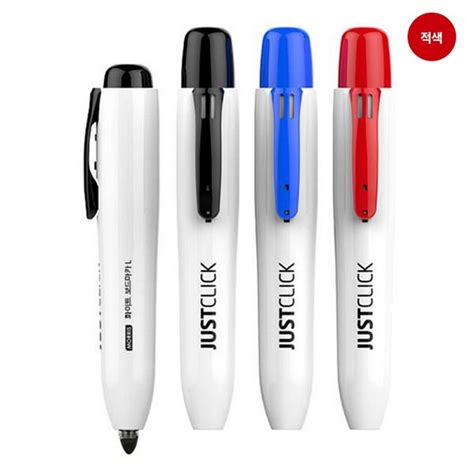 매직마카 저스트클릭 화이트보드마카l 적색30mm모리스 코랩샵 Kolab 연구용 기자재 실험용 기초 소모품 및 연구 장비 전문 쇼핑몰