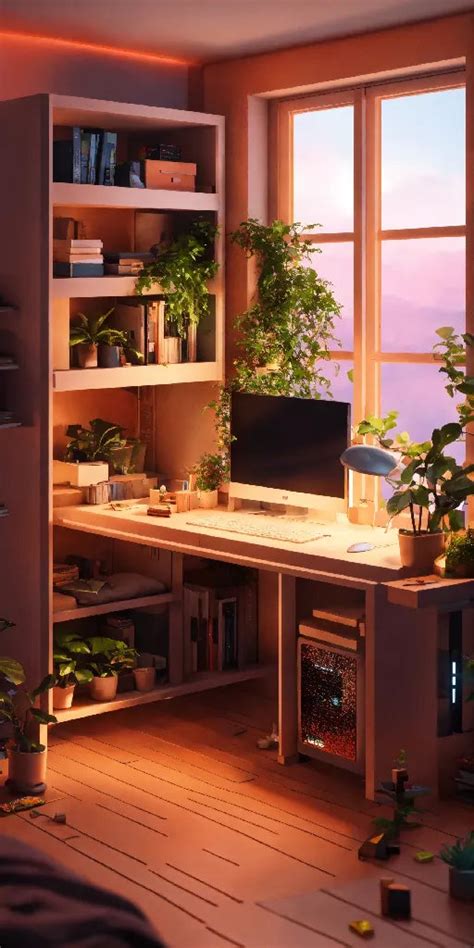 isometric programmer s retreat a cozy coding oasis