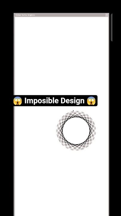 How To Make A Design In Python Shortvideocoding Pythoncoding