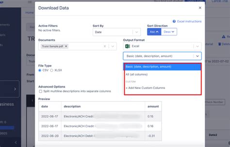 How To Convert Truist Bank Statement To Excel CSV And QBO In 1 Minute
