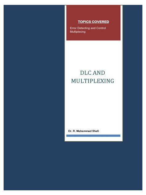 dccn chapter 4 dlc and multiplexing pdf multiplexing error