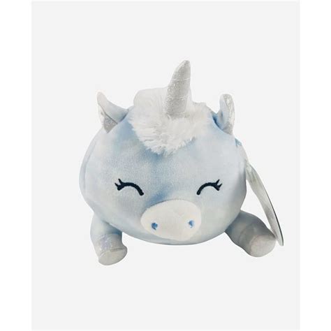 KellyToys Toys Squishmallow Laying Hug Mees Delva The Blue Unicorn Poshmark