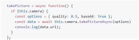 Promise Does Not Return Issue React Native Camera React Native Camera GitHub