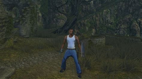 dark souls and grand theft auto are a surprisingly good mix