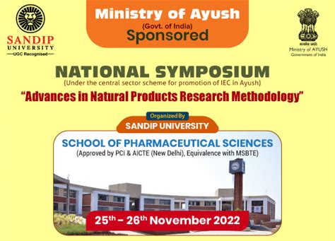 NATIONAL SYMPOSIUM On Advances In Natural Products Research Methodology Informative Blogs