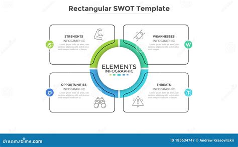 Modern Infographic Template Stock Vector Illustration Of Advantage