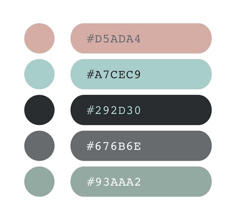 Hexadecimal Colors Gray