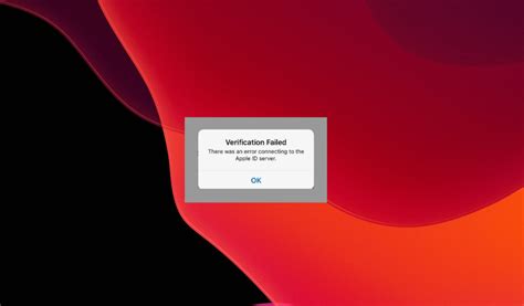 How To Fix Apple ID Verification Failed Error