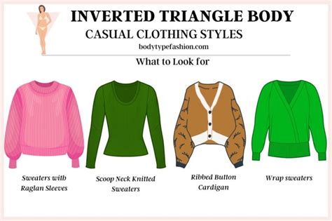 Best Casual Clothing Styles For Inverted Triangle Body Shape Fashion For Your Body Type