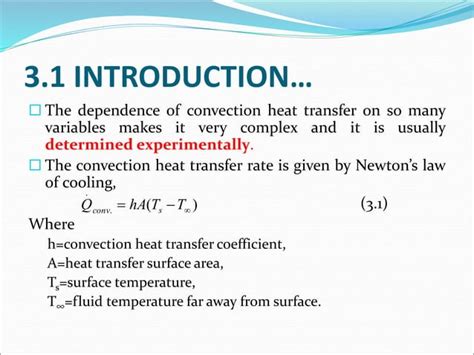 Forced Convection Heat Transfer Chapter 3ppt Physics Science