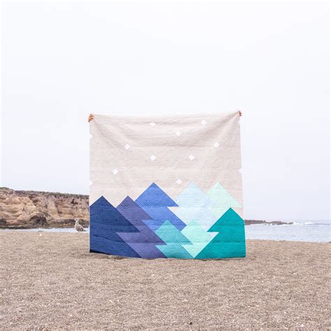 Forest Is An Original Modern Quilt Pattern With Six Sizes And Perfect
