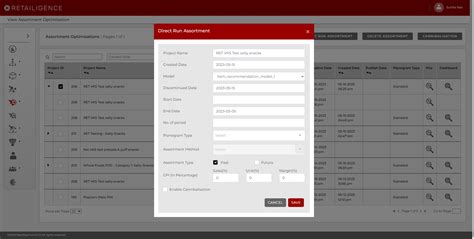 The Assortment Optimisation Screen Retailigence