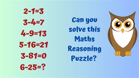 2 1 3 3 4 7 4 9 13 5 16 21 3 81 0 6 25 can you solve this maths