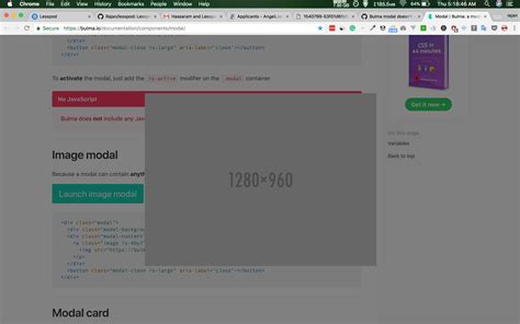 Bulma Modal Doesnt Work In The Default Website And In Buefy · Issue