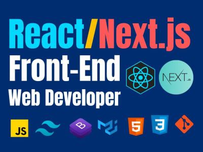 A React Next Js Front End Websites Using TailwindCSS Material UI Upwork