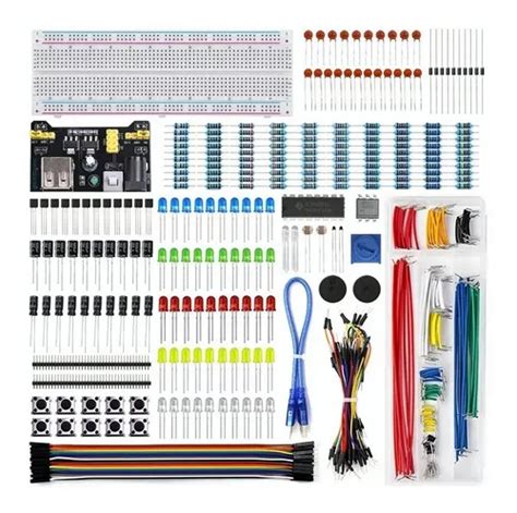 Kit Componentes Electrónicos Para Arduino Raspberry Pi Stm32 Mercadolibre