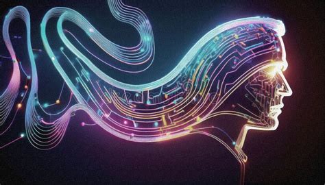 Abstract Head Outline With Circuit Brain Design Stock Illustration Illustration Of Industry