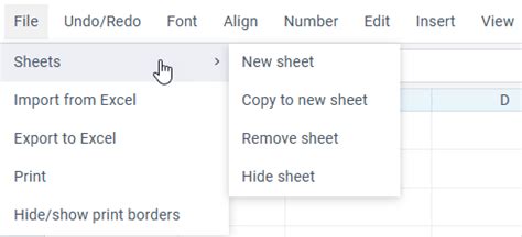 General Configuration Settings Of Ui Complex Widgets Spreadsheet Webix Docs