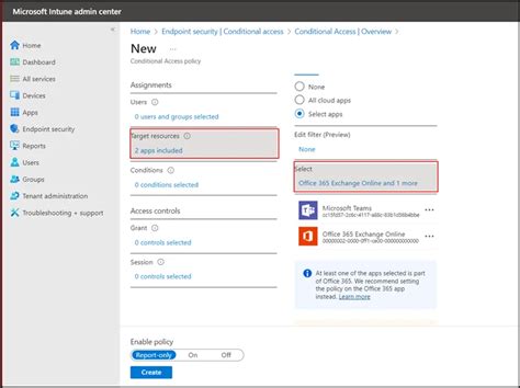Microsoft Conditional Access Policy To Control Access To Organization Application