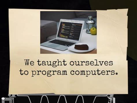 Tom Taught Himself To Program Computers Past Simple Yesterday Last Week Last Month Last