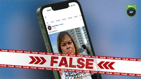 Fact Check Photo Of Vice President Duterte Asking For Money Via Gcash Ai Generated Pressoneph