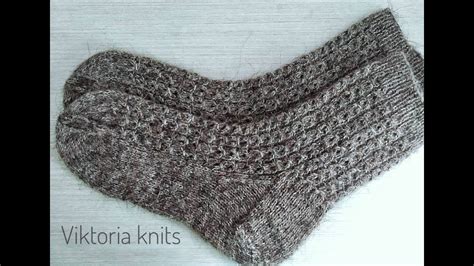 Мастер класс Ажурные носки Нарядные носочки вязаниеспицами мастеркласс носкиспицами