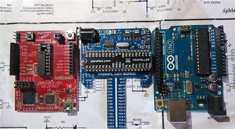 Parral Dev Boars Vs Arduino Vs Launchpad Arduino Development Board Microcontrollers