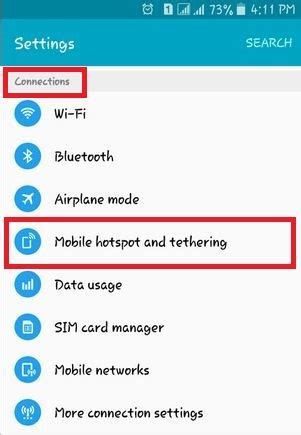 How To Turn On Mobile Hotspot On Android