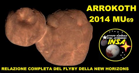 Sistema Solare 486958 Arrokoth 2014 Mu69 Esplorato Dalla New