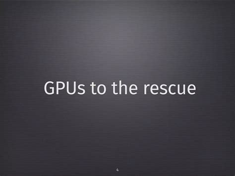 Making Effective Use Of Graphics Processing Units Gpus In Computations Ppt
