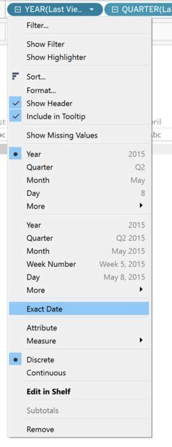 Calculated Field Tableau Date Format As Mm Dd Yyyy Hh Mm Stack