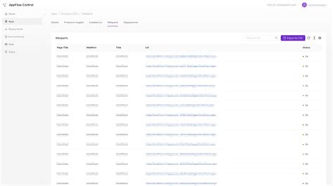 how to locate all pages where the sharepoint application webpart is