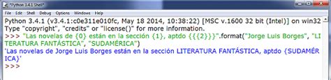 aprender a programar con python t2 el mÉtodo str format args kwargs y la funciÓn format