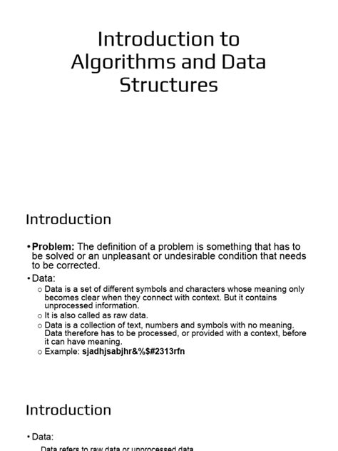 Fundamentals Of Ds Unit 1pptx Pdf