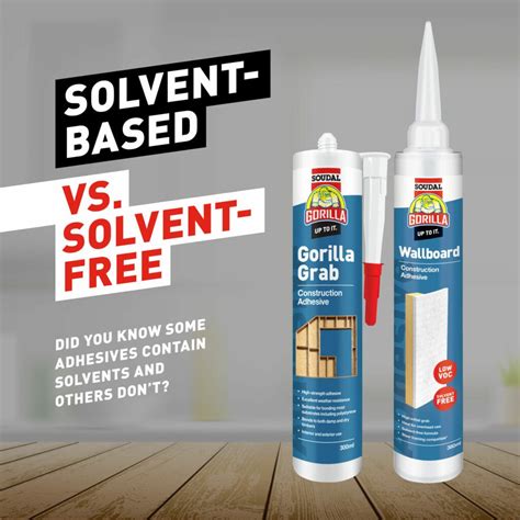 Solvent Based Vs Solvent Free Construction Adhesive