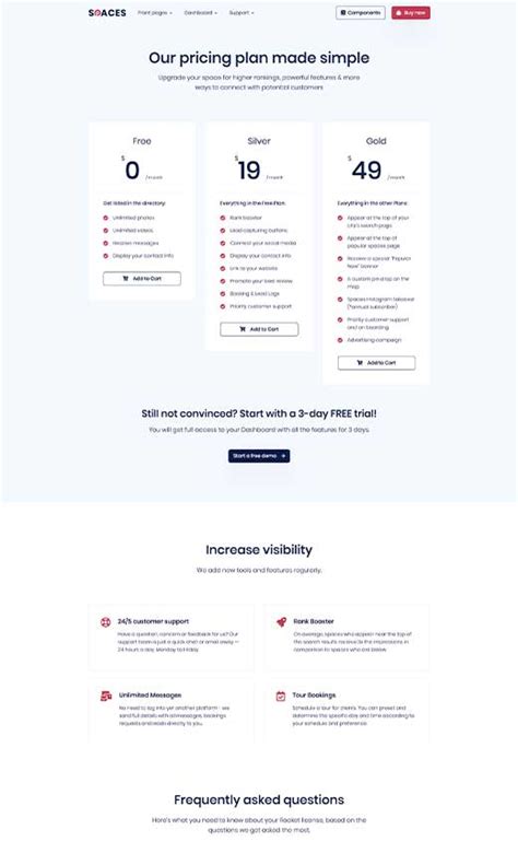 Spaces Listing Bootstrap Template Themesberg Spaces Listing Bootstrap Template Themesberg