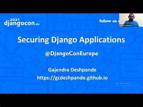 PyVideo Org Securing Django Applications
