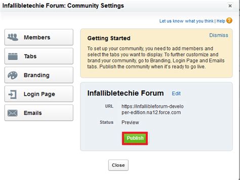Communities In Salesforce Infallibletechie