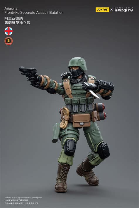 JoyToy Infinity Corvus Belli Ariadna Set Of Joytoy Figure