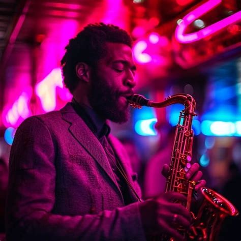 Free Jazz Saxophone Performance Image Music Jazz Saxophone