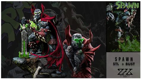 Spawn 3d Print Bust