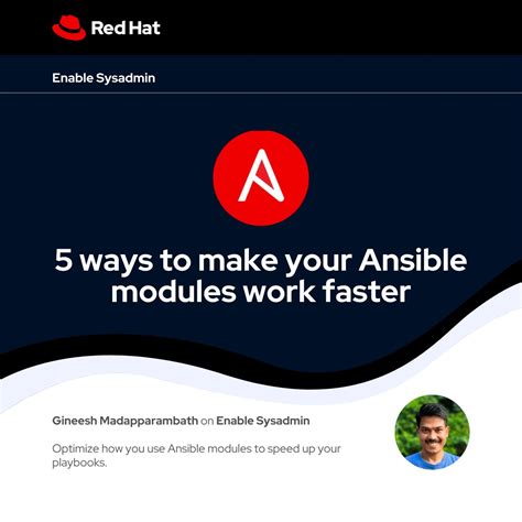 How To Optimize Ansible Playbooks Gineesh Madapparambath Posted On The Topic Linkedin