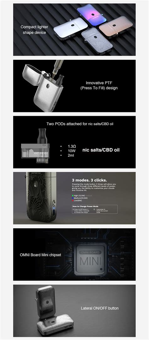 Pack AURORA PLAY Ml W MAh Vaporesso VaporPlanet Online