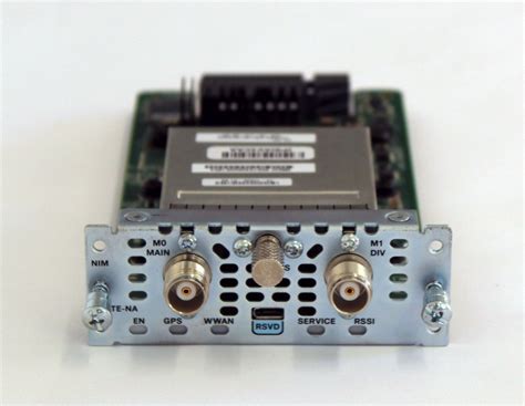 Cisco Nim Ltea Ea 4g Lte Advanced 30 Wireless Network Interface Module