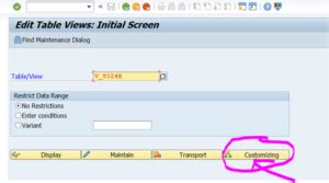 How To Find IMG Or SPRO Configuration Path From SAP Table