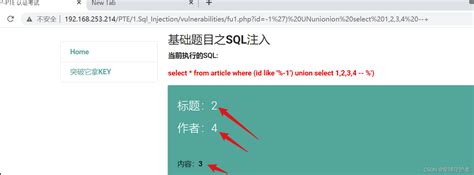 Cisp Pte考前练习 Sql注入cisp Pte模拟题目 Csdn博客 Cisp Pte考前练习 Sql注入cisp Pte模拟题目 Csdn博客