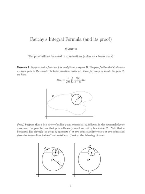 Cauchy Pdf