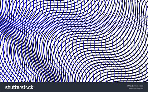 Abstract Monochrome Background Illusion Moire Effect Stock Vector Royalty Free 1260577099